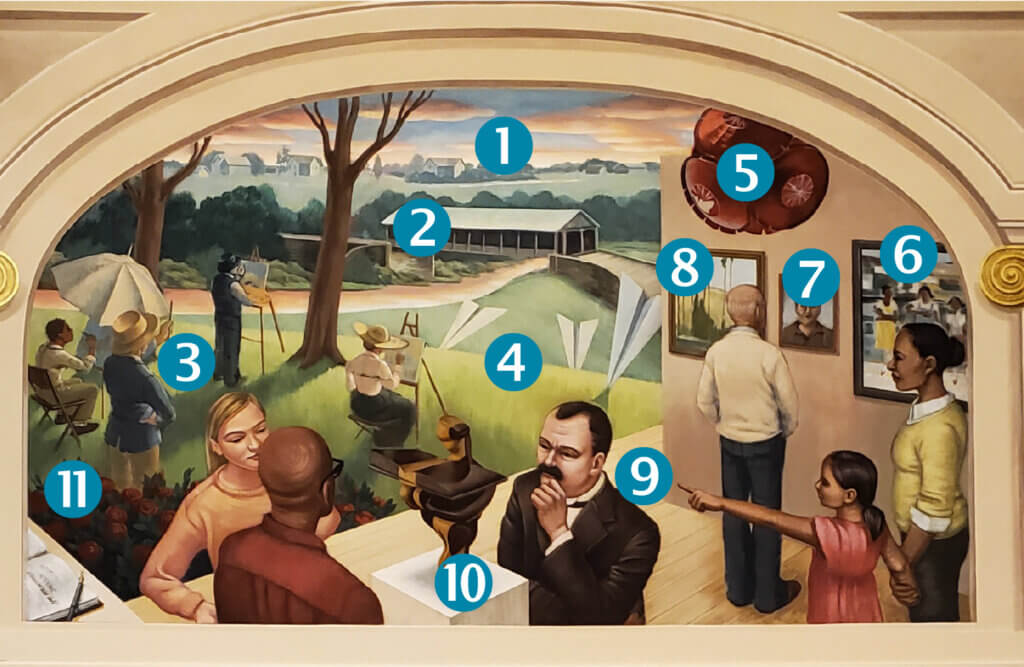 Mural - Richmond Art Museum